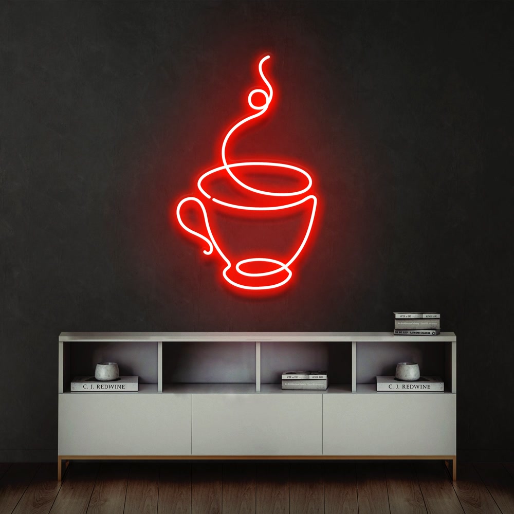 Coffee Cup LED Neon Sign